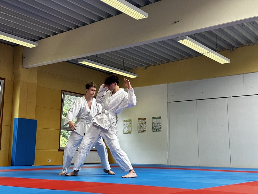 Vereins-News - Neues | Ju Jutsu Kyu Prüfung mit Verstärkung